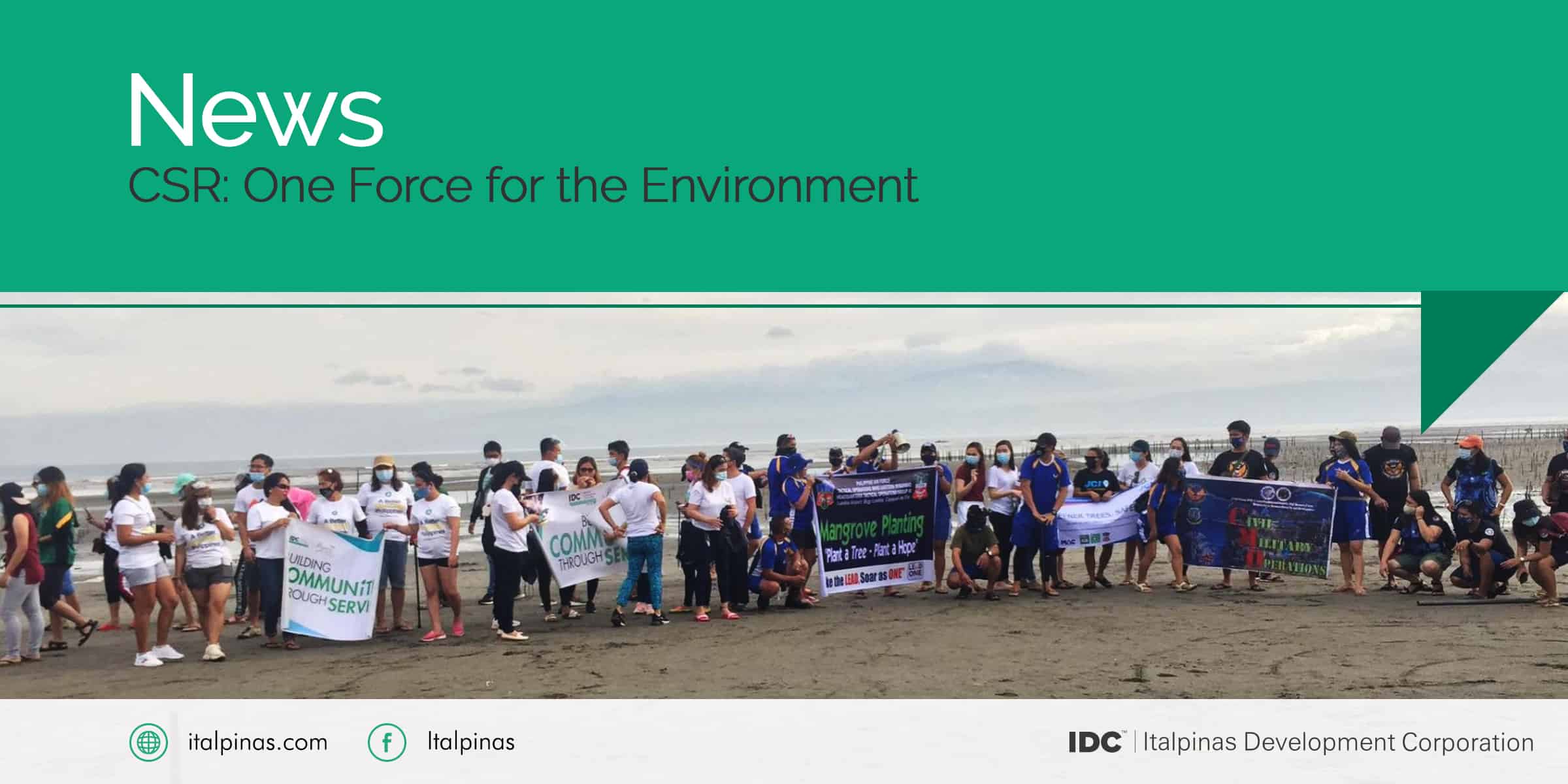IDC CSR: One Force for the Environment - IDC
